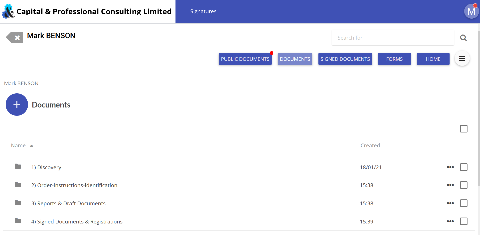 Using our Relay Client Portal – Capital & Professional Consulting Limited